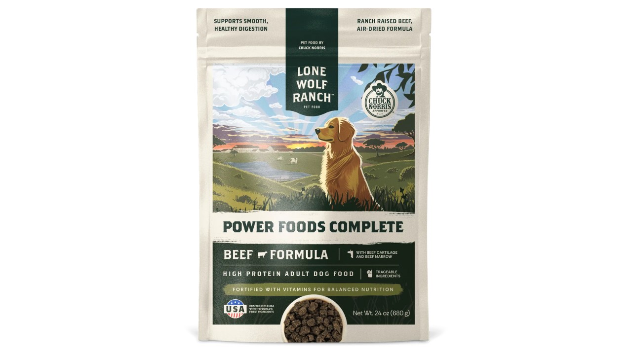 Chuck Norris Launches Power Foods Complete: Premium Air-Dried Dog Food ...